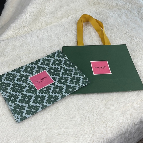kate spade | Accessories | Kate Spade Shopping Bag With Folded Tissue ...